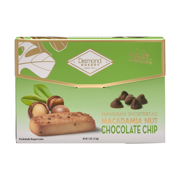 Hawaiian Macadamia Shortbread | Chocolate Chip | Diamond Bakery ...