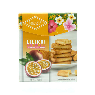 Hawaiian Shortbread Cookies | Lilikoi | Passion Fruit | Diamond Bakery ...