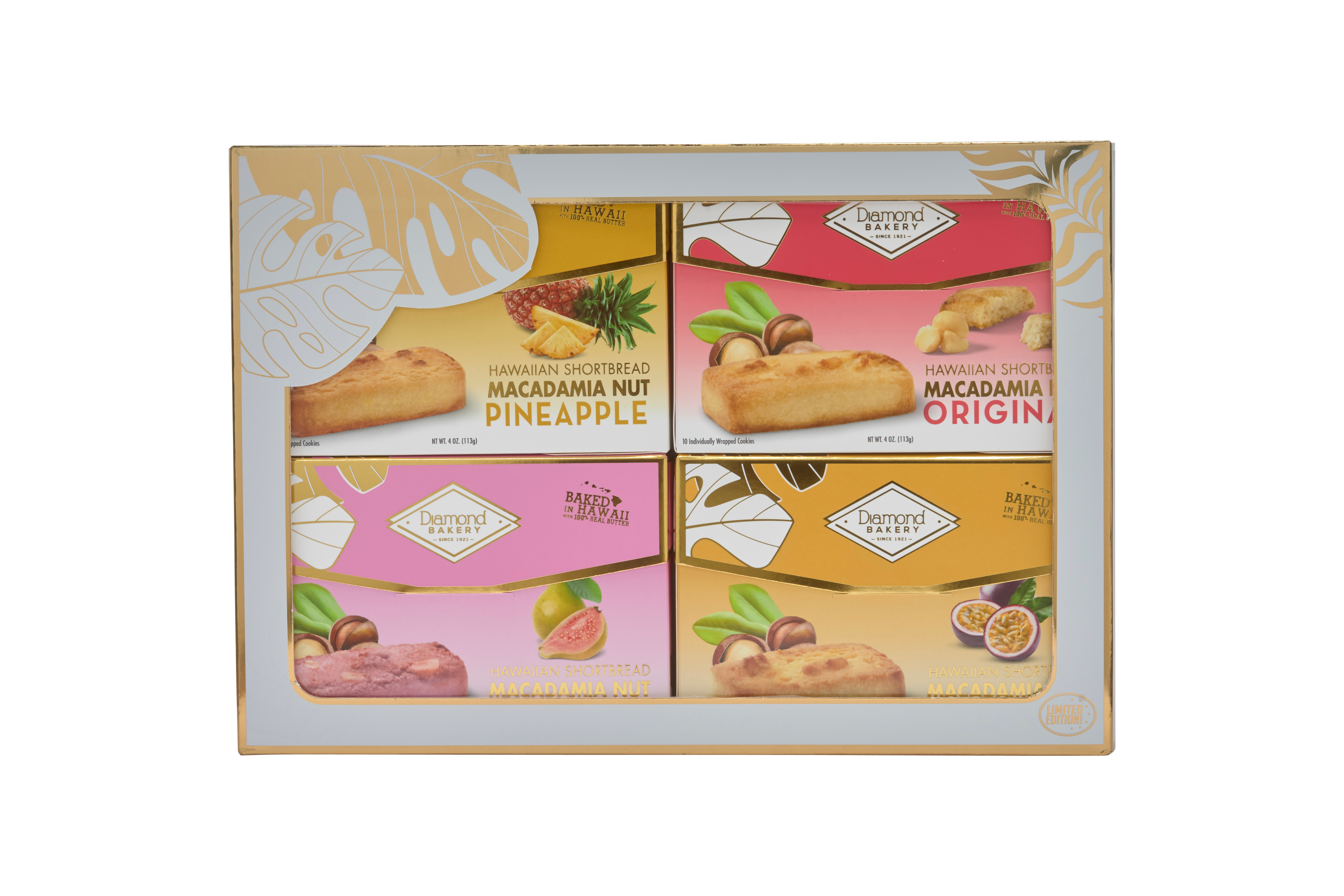 Hawaiian Macadamia Shortbread Cookie Gift Pack | Diamond Bakery ...
