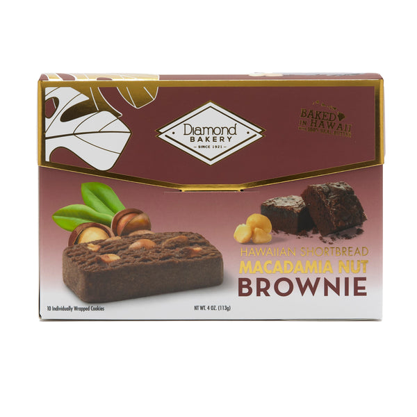 Hawaiian Shortbread Macadamia Nut Cookies | Brownie | Diamond Bakery ...