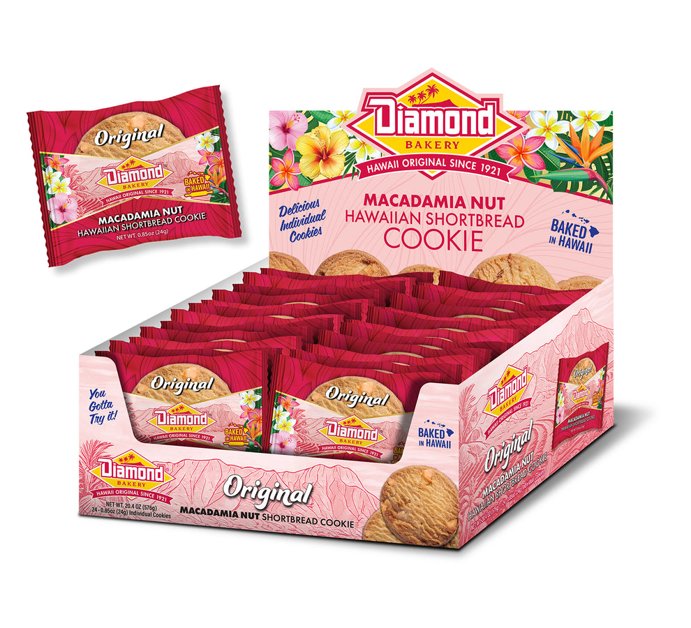 Mac Nut Shortbread Cookie, Original | Diamond Bakery – Diamond Bakery ...