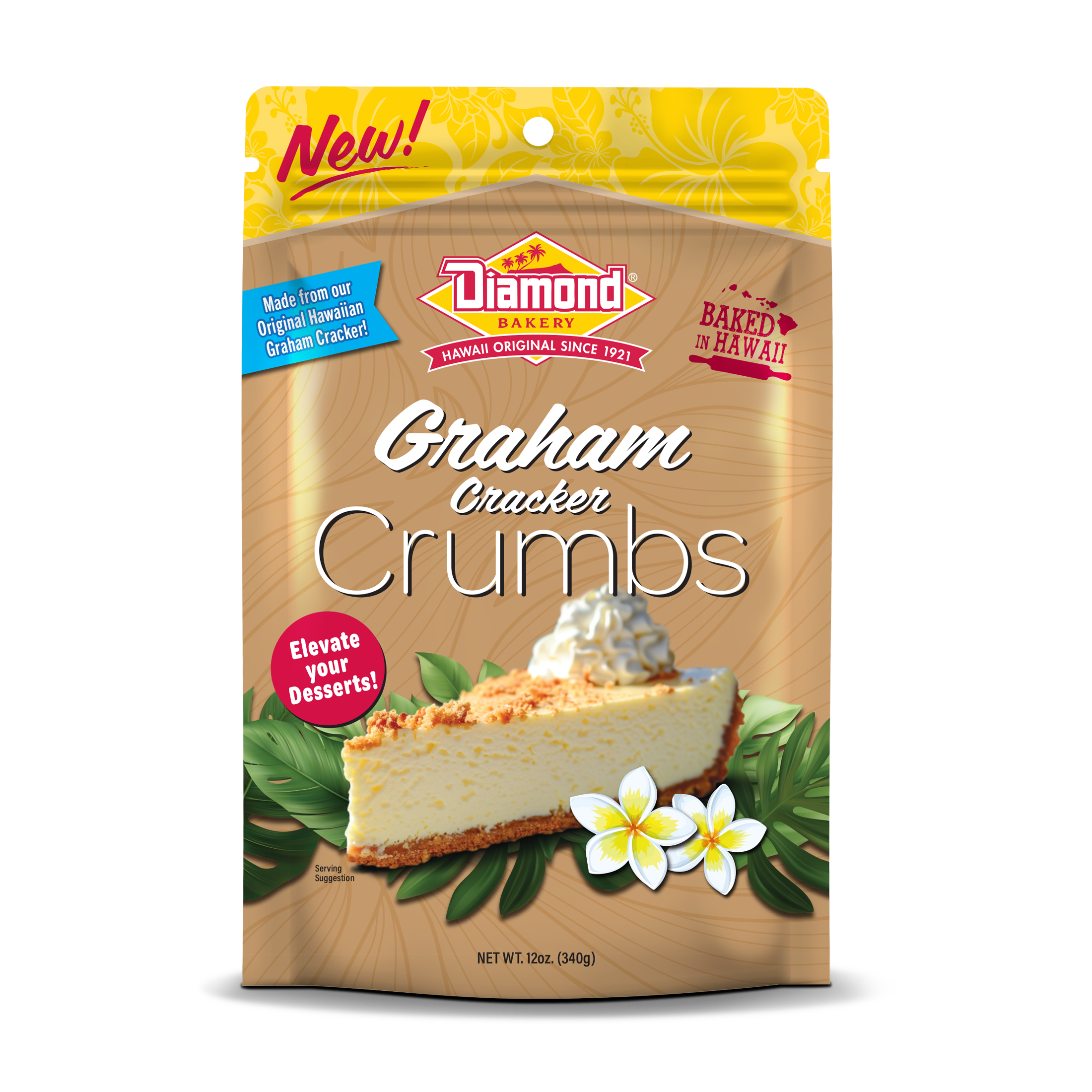 Graham Cracker Crumbs 12oz. – Diamond Bakery Hawaii