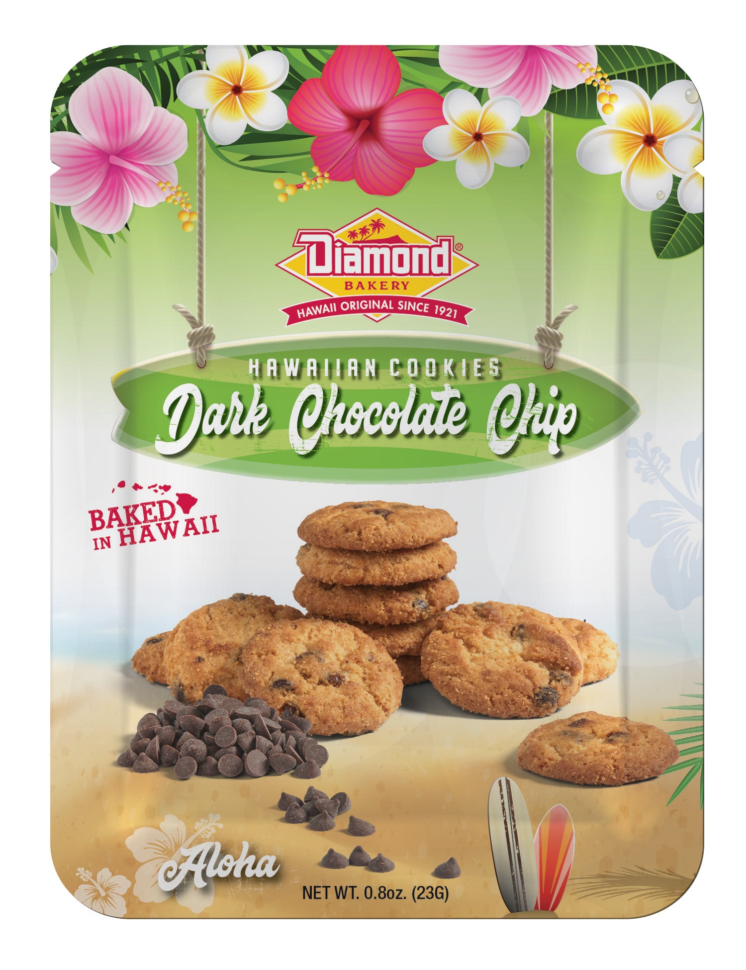 Hawaiian Cookies | Dark Chocolate Chip | Diamond Bakery - Diamond ...