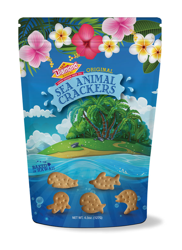 Sea Animal Original Cracker Bag (4.5oz) | Diamond Bakery - Diamond ...
