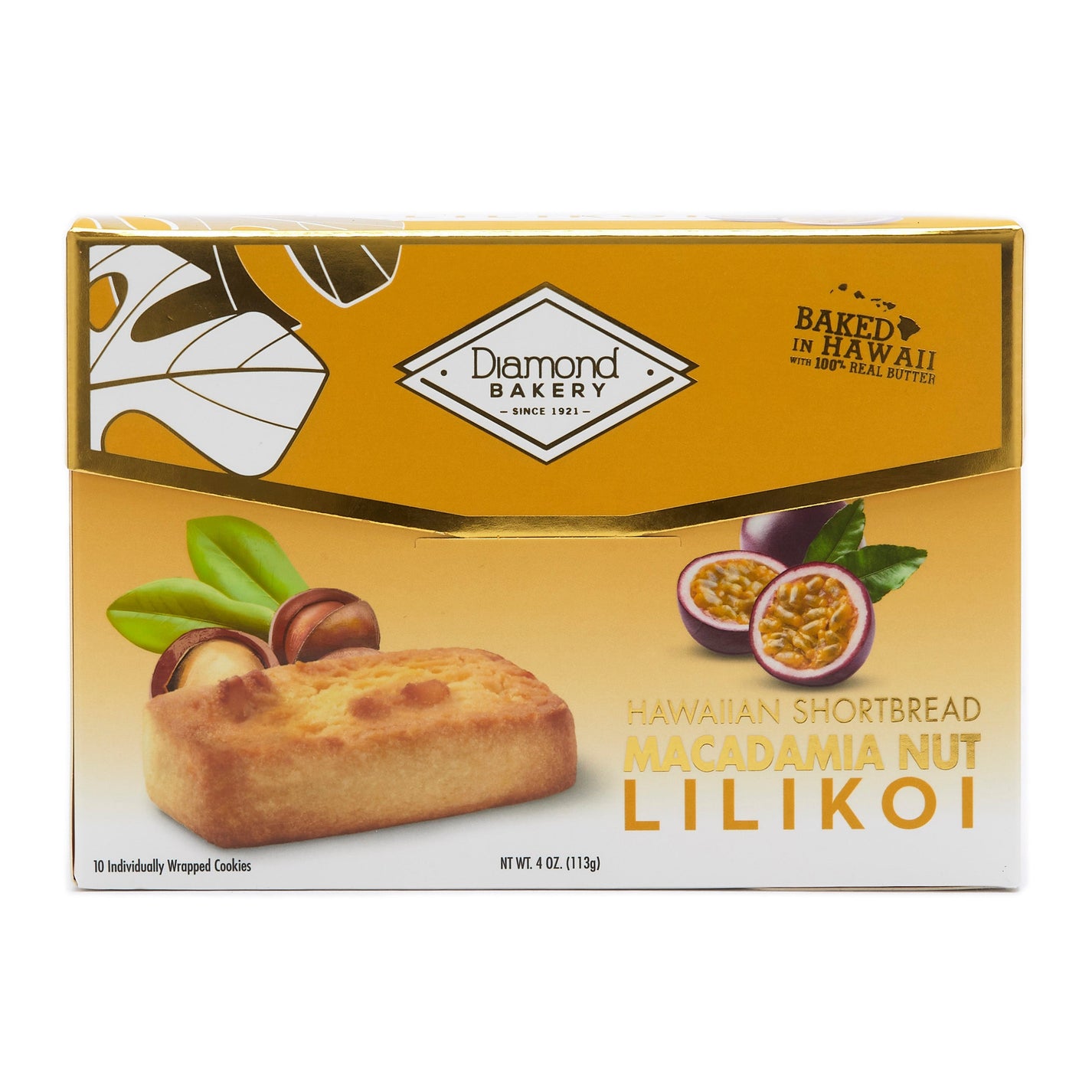 Hawaiian Shortbread Macadamia Nut Cookies | Lilikoi | Diamond Bakery ...