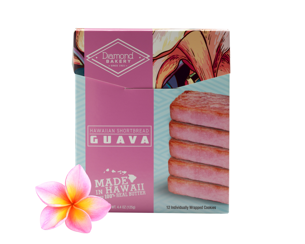 Hawaiian Shortbread Cookies | Guava | Diamond Bakery - Diamond Bakery ...